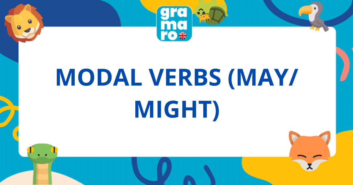Modal verbs (May/Might) - reglas y ejemplos